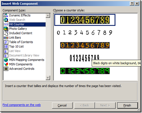 Come Across: SharePoint Hit Counter
